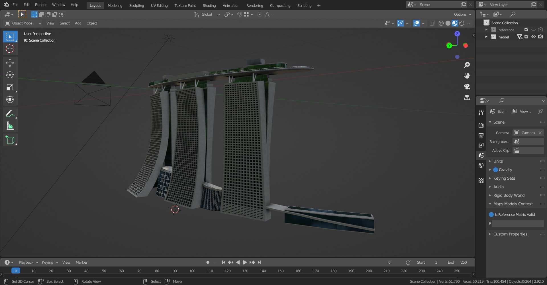 3D Singapore Marina Bay Sands Building Model - TurboSquid 1715022