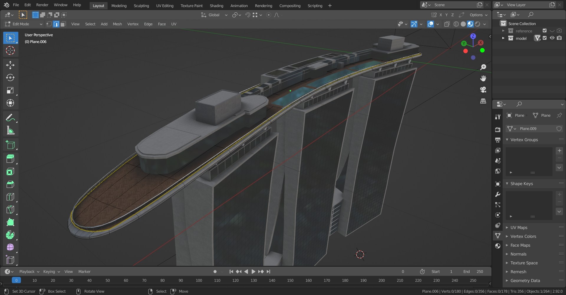 3D Singapore Marina Bay Sands Building Model - TurboSquid 1715022