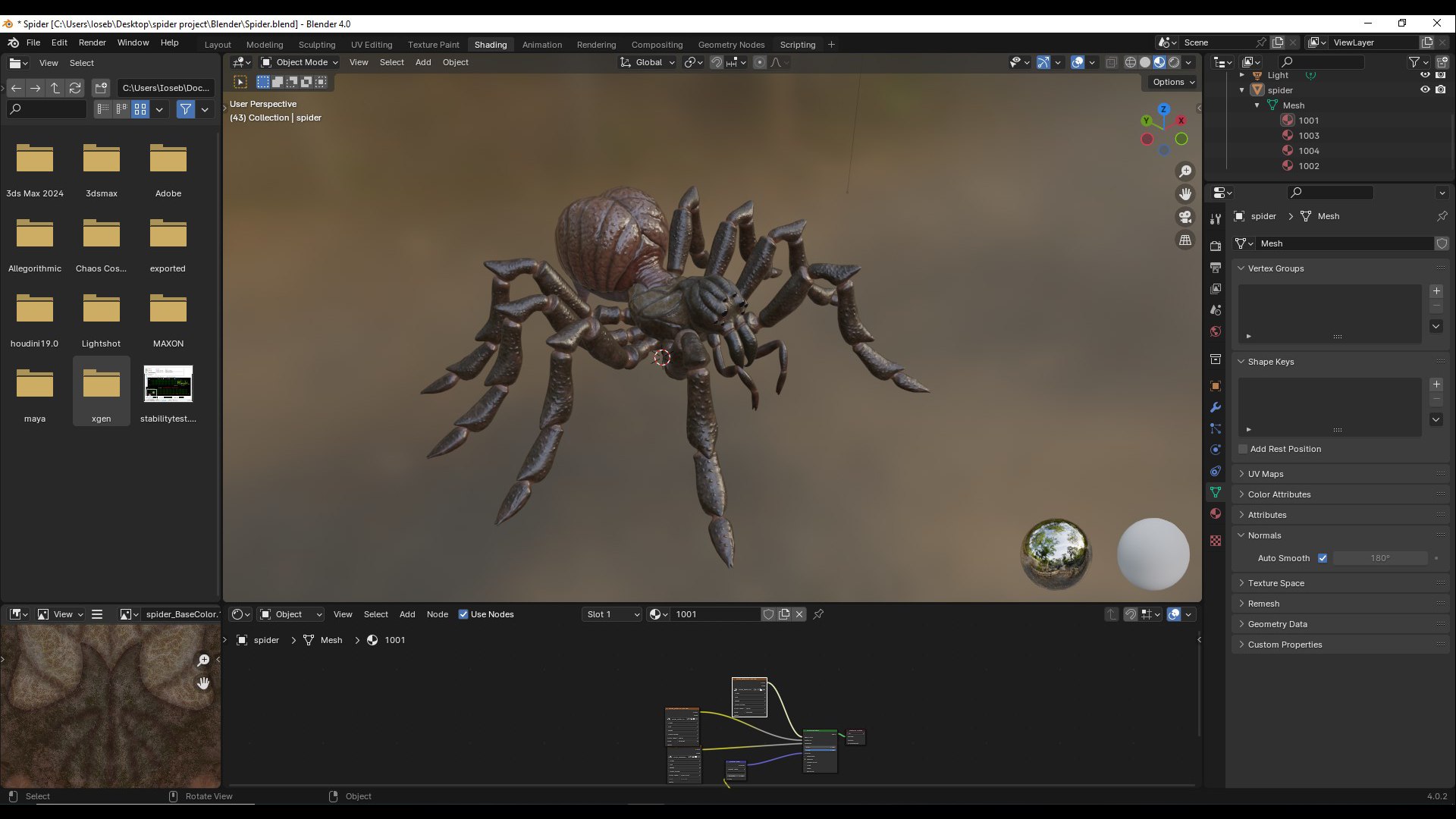 3D Spider Rigged And Animated Model - TurboSquid 2238021