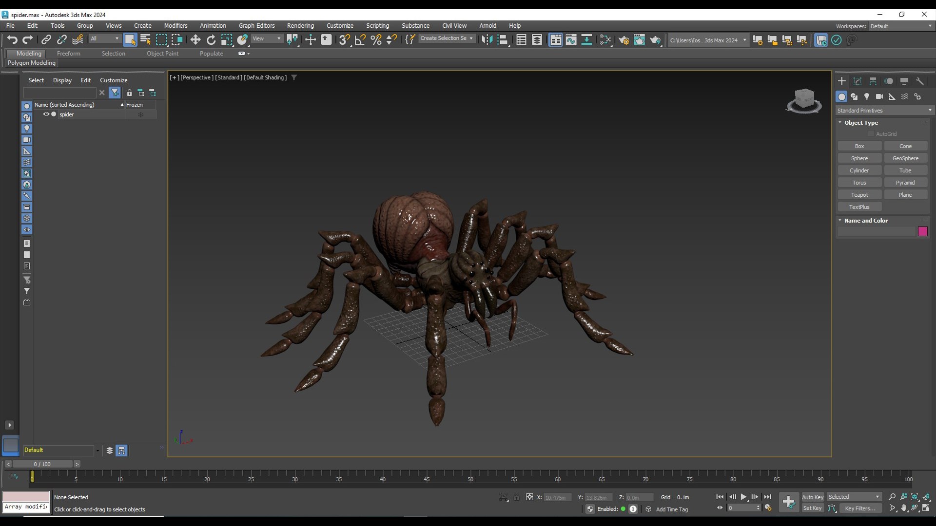 3D Spider Rigged And Animated Model - TurboSquid 2238021
