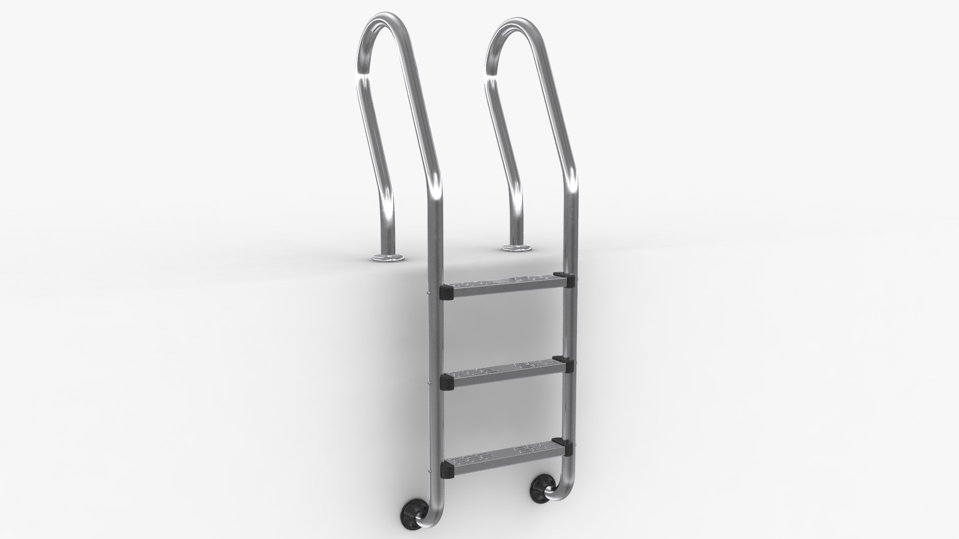 3D Pool Ladder 02 - TurboSquid 2105394