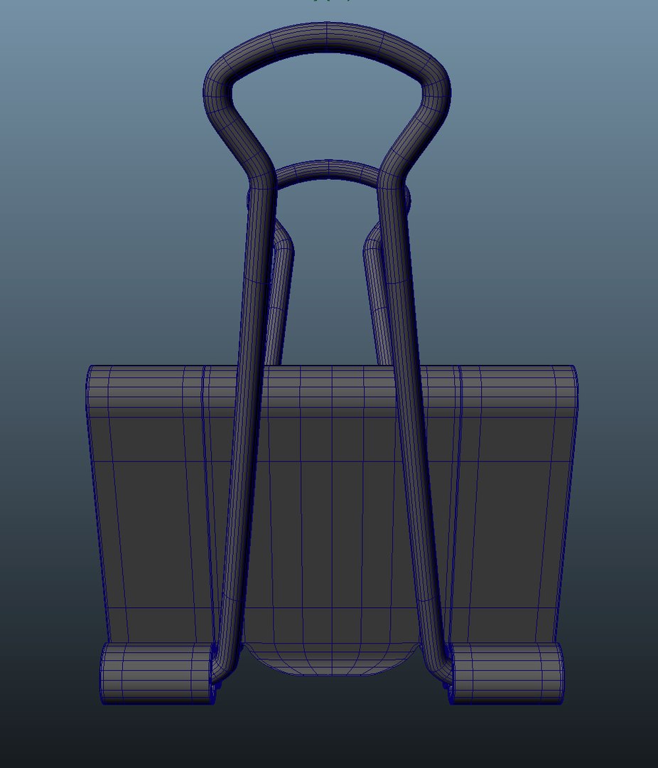 3d Model Of Clips Clothes Pins
