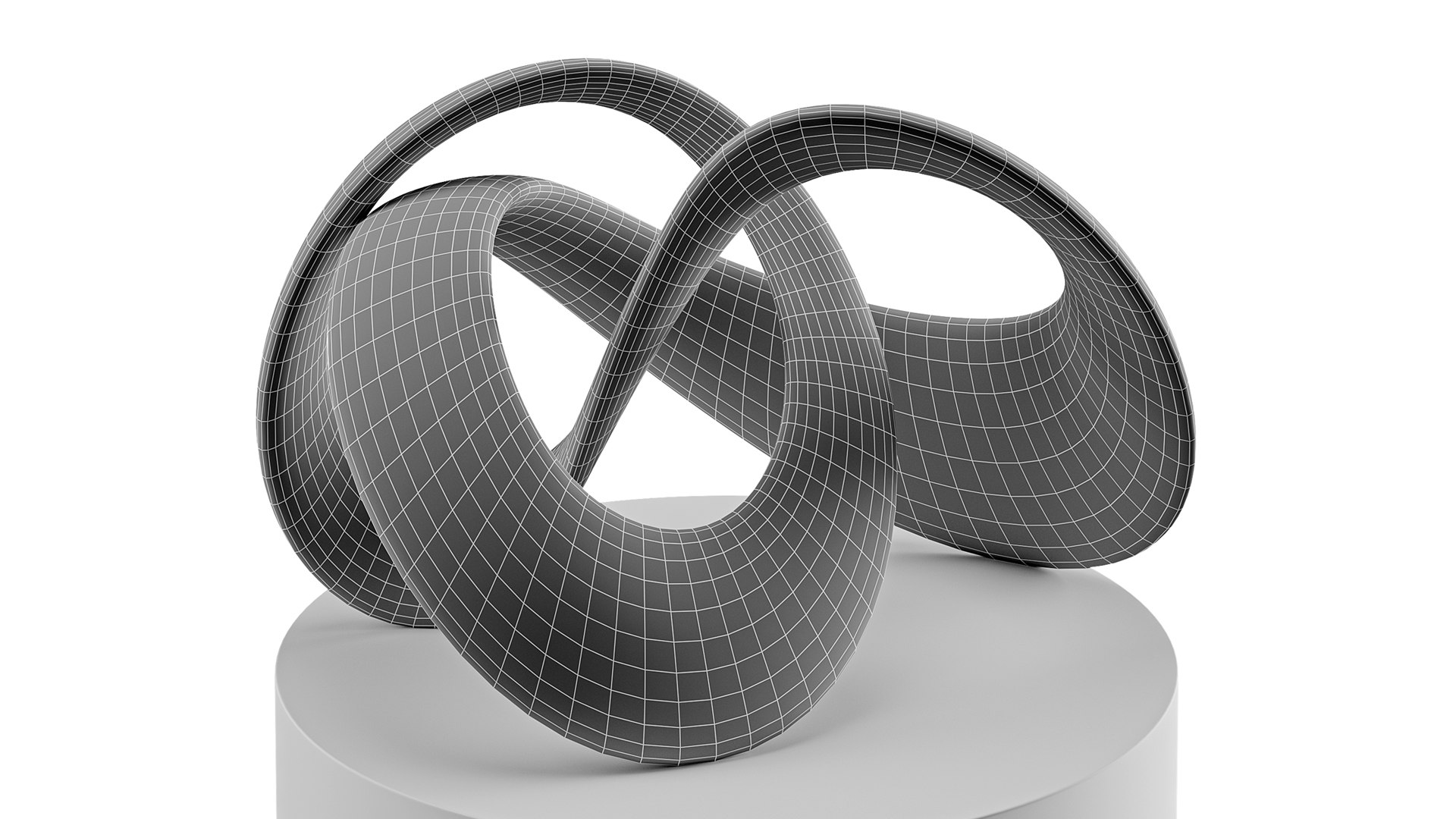 Abstract Sculpture Mobius Model - TurboSquid 2347464