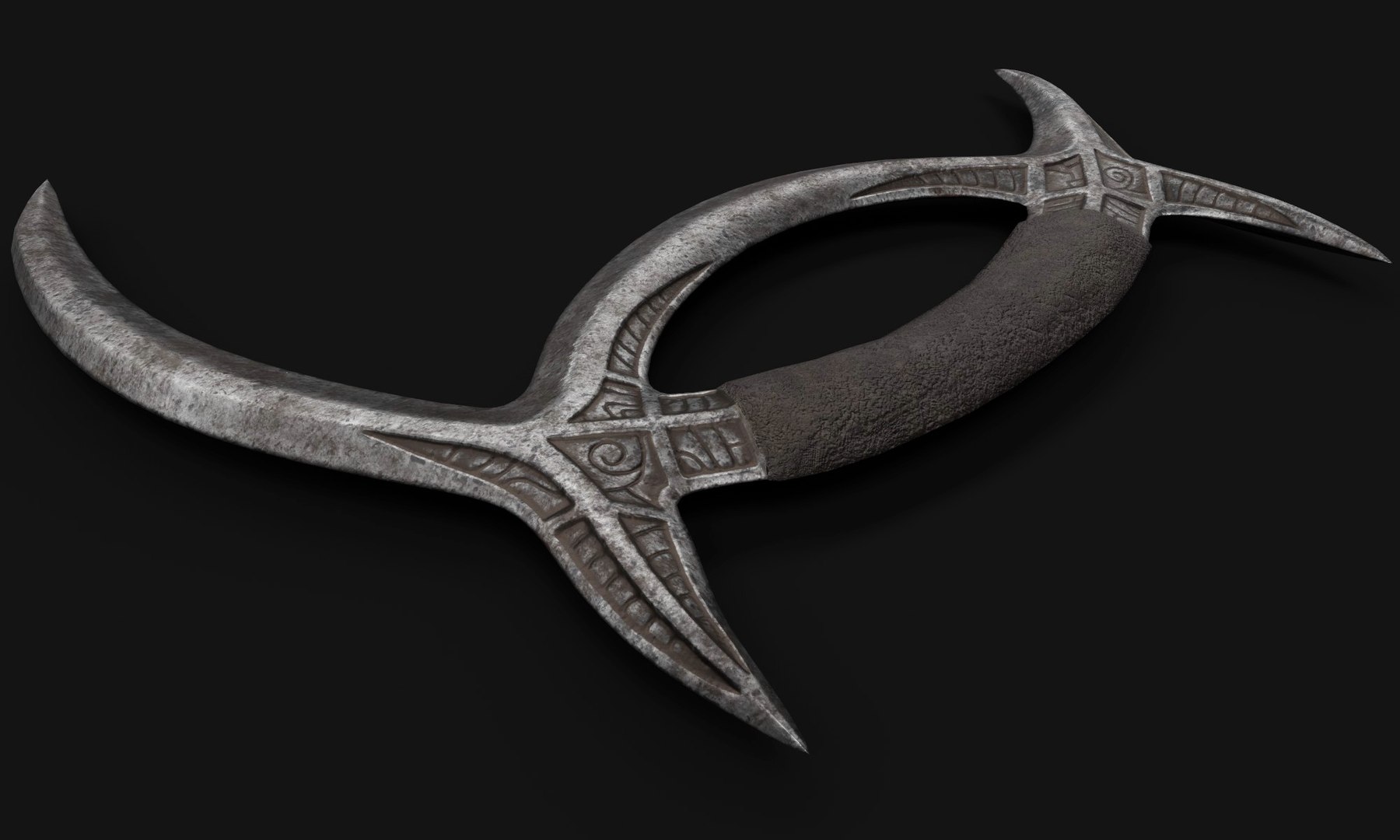 3D Chinese Blade Model - TurboSquid 1322427