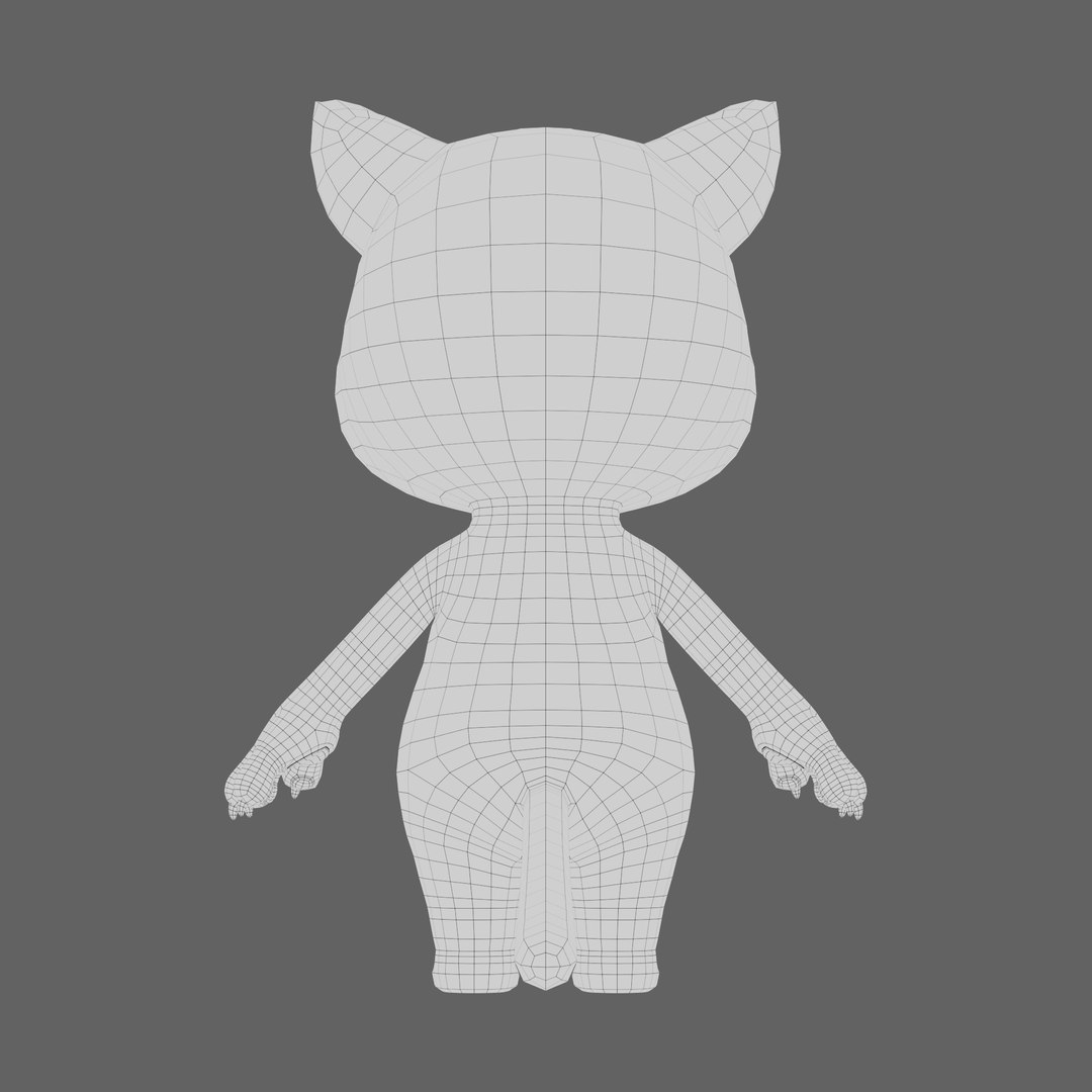 Cat Model - TurboSquid 2068778