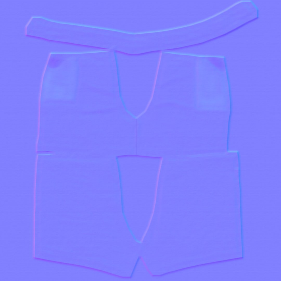 3D Short Pants - TurboSquid 1899914