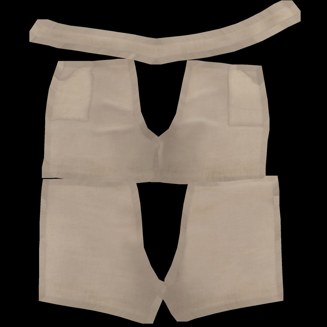3D Short Pants - TurboSquid 1899914