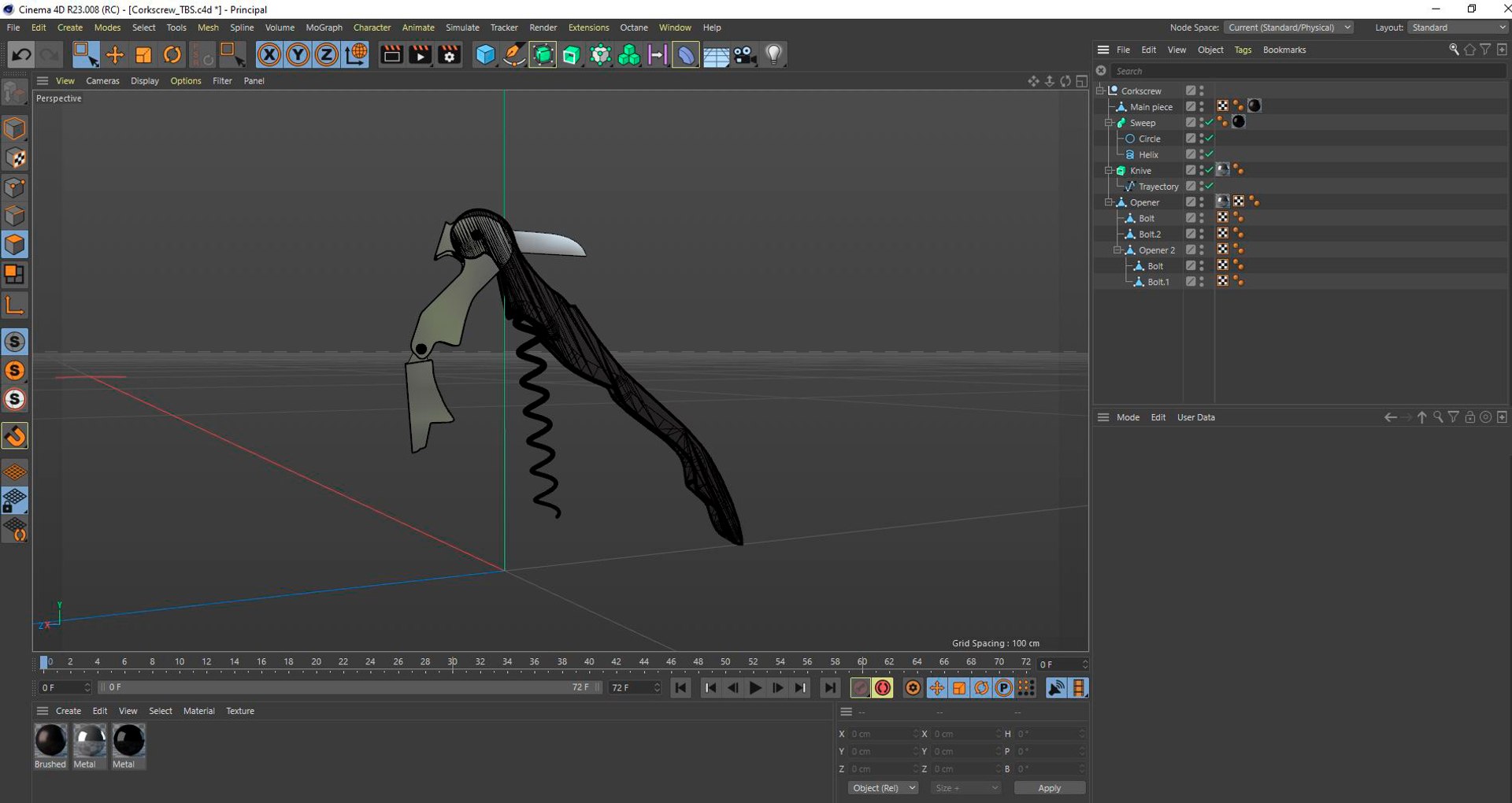 CorkscrewTBS 3D Model - TurboSquid 1857032
