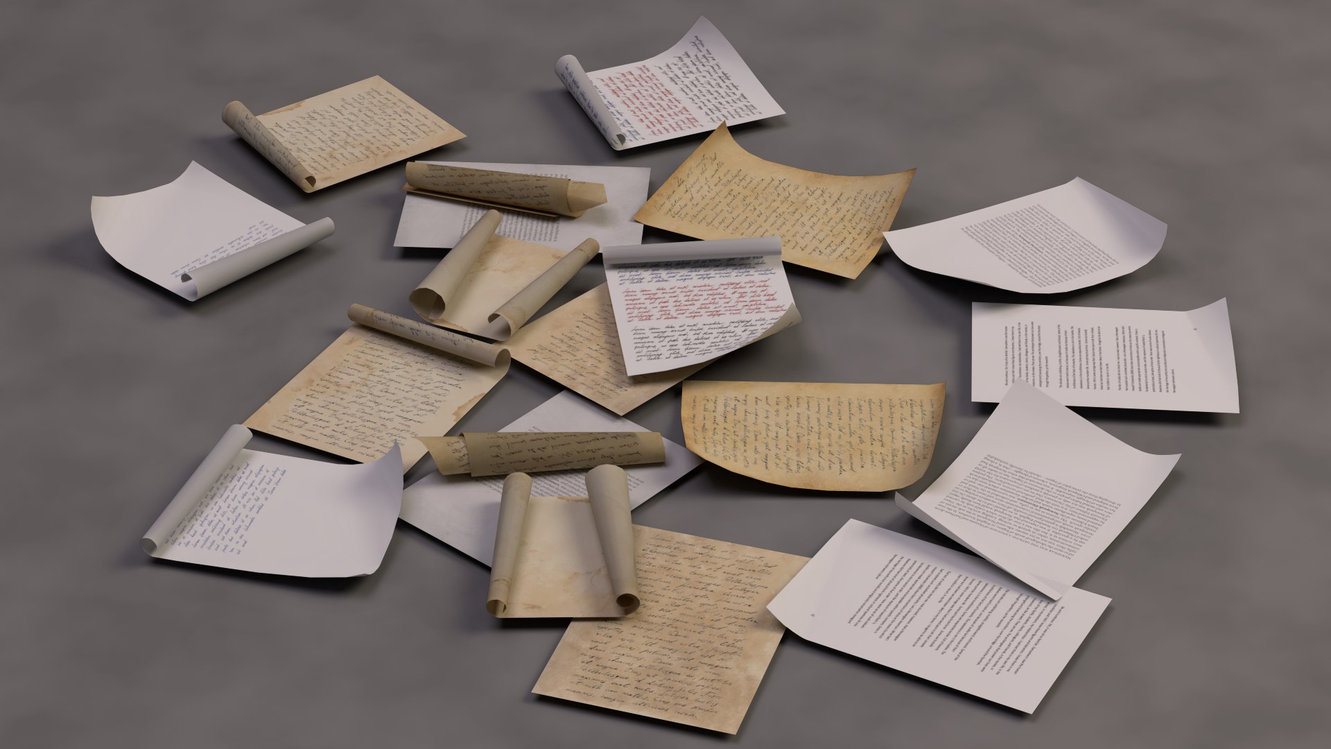 Paper 3D - TurboSquid 2196466