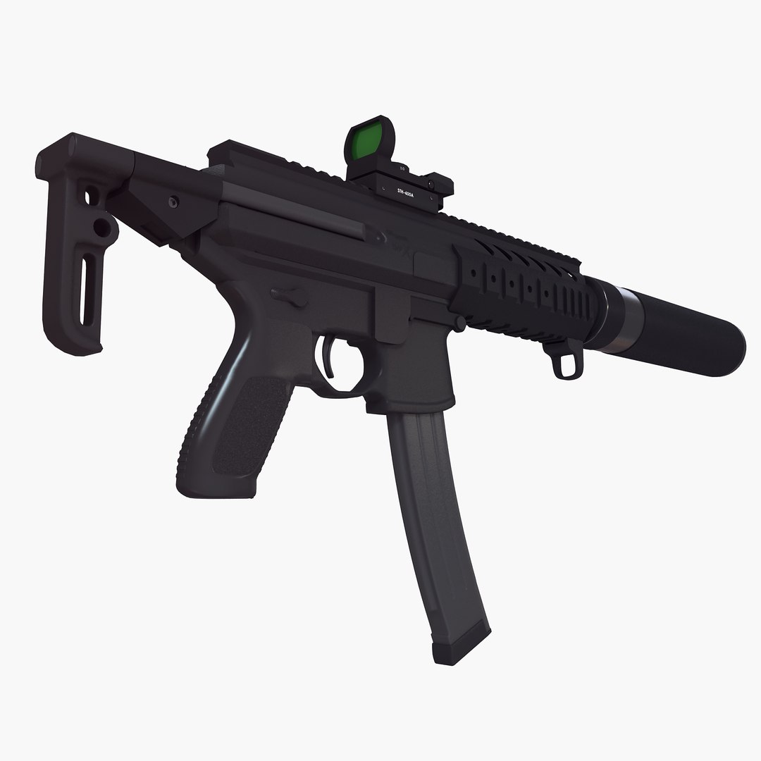 Sig Sauer Mpx 3d Model