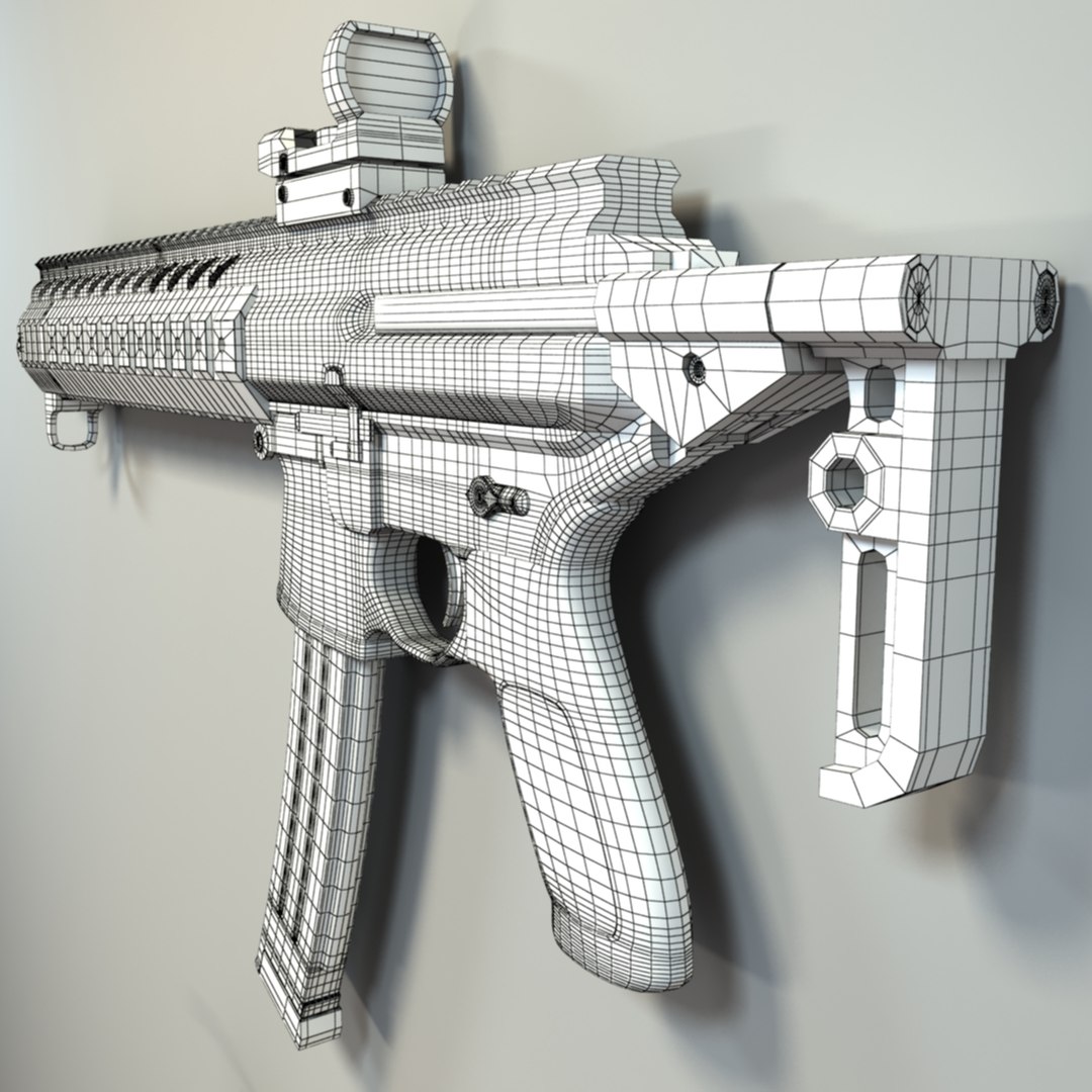 Sig Sauer Mpx 3d Model