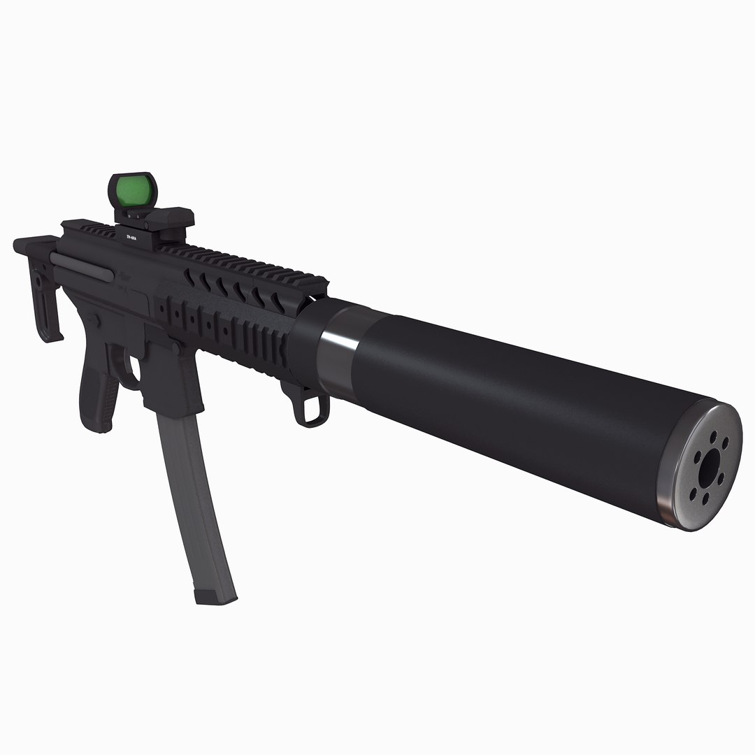 Sig Sauer Mpx 3d Model