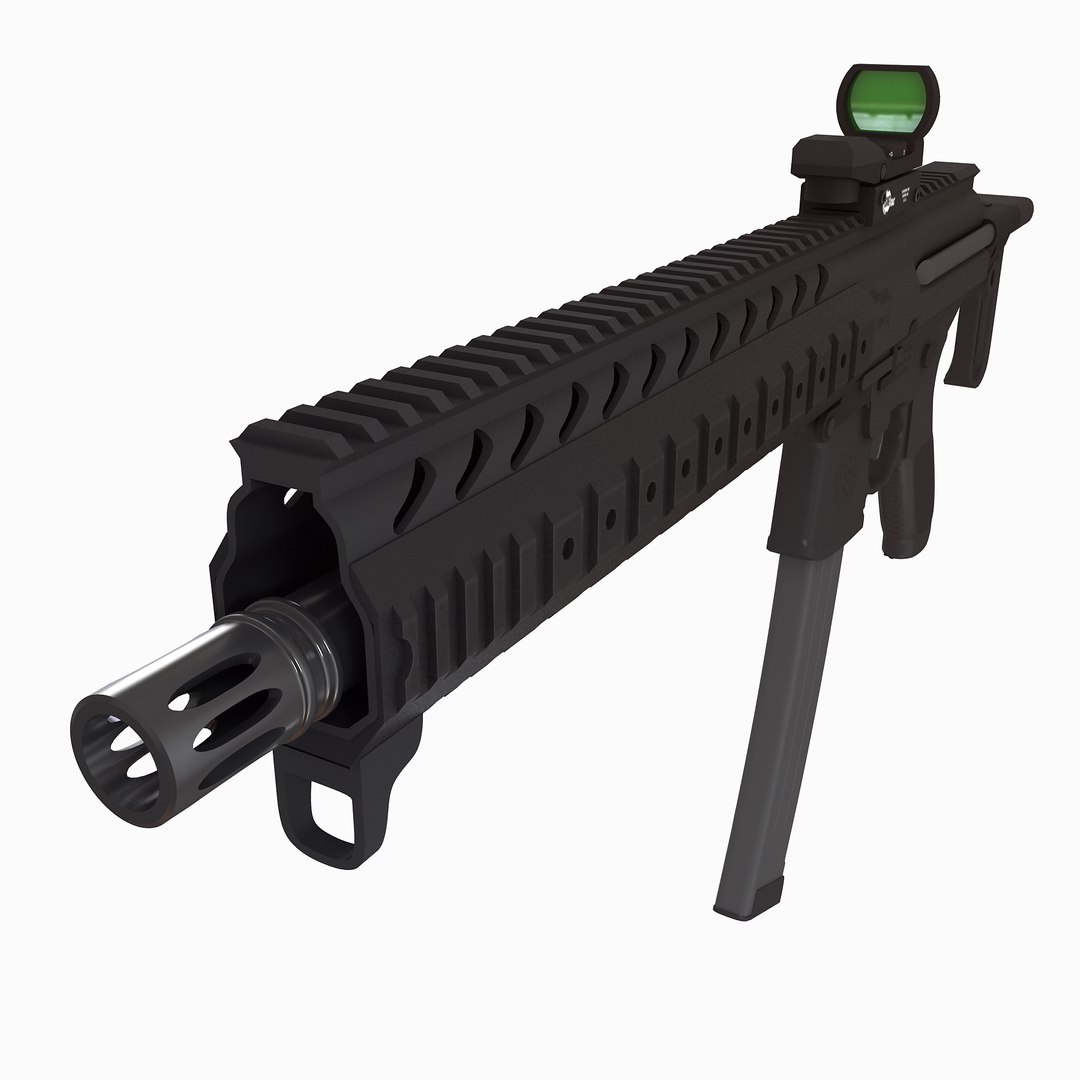 Sig Sauer Mpx 3d Model
