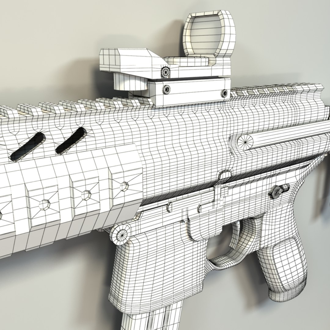 Sig Sauer Mpx 3d Model