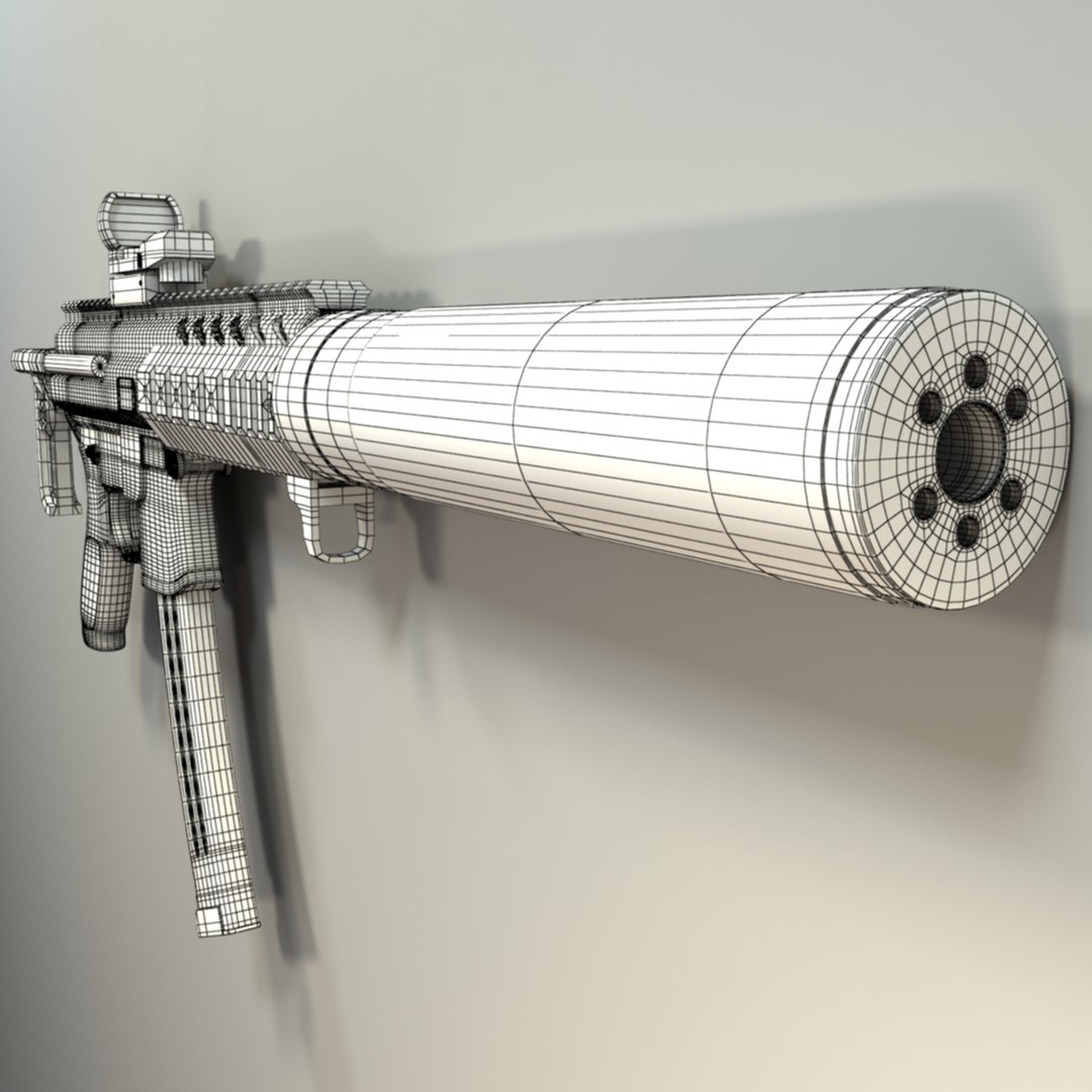 Sig Sauer Mpx 3d Model