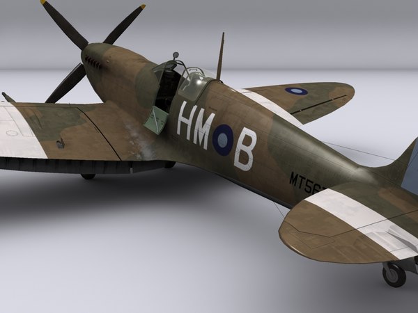 max supermarine spitfire fighter mk