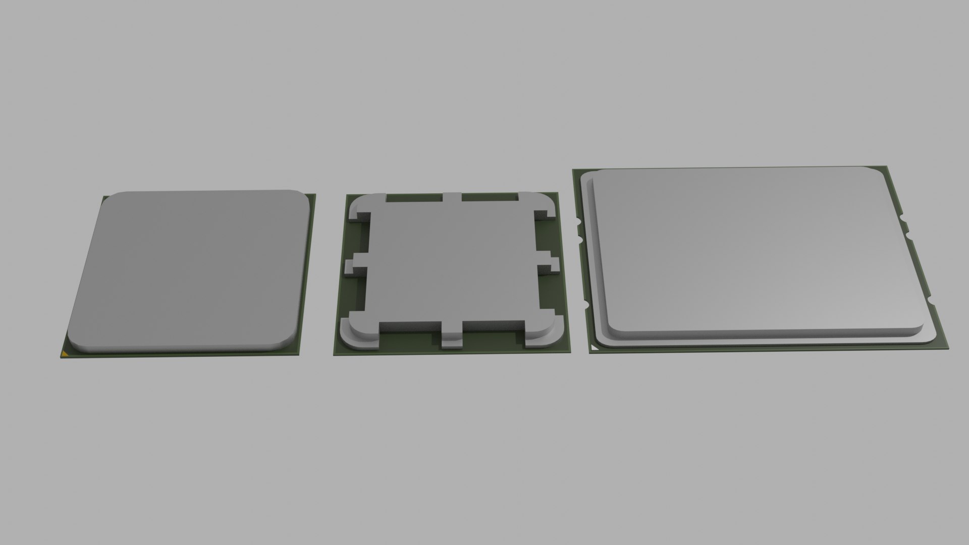 CPU 3D Model - TurboSquid 2029139