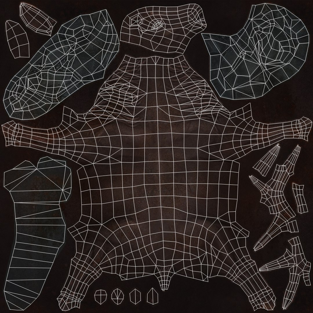 3d Stag Statue Model