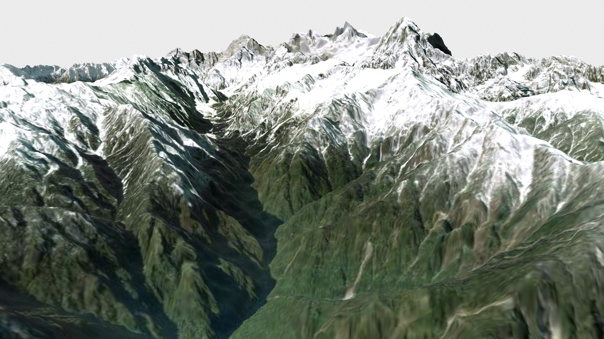 Mountain Landscape Namcha Barwa Tibet 3D - TurboSquid 1998653