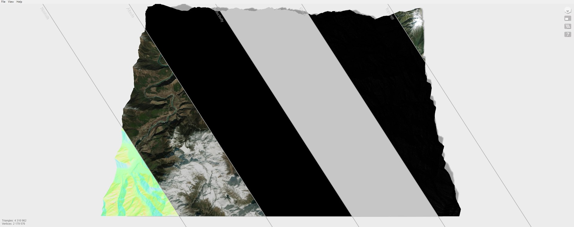 Mountain Landscape Namcha Barwa Tibet 3D - TurboSquid 1998653