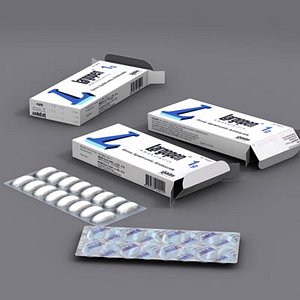 Medication Strip 3D Models for Download | TurboSquid