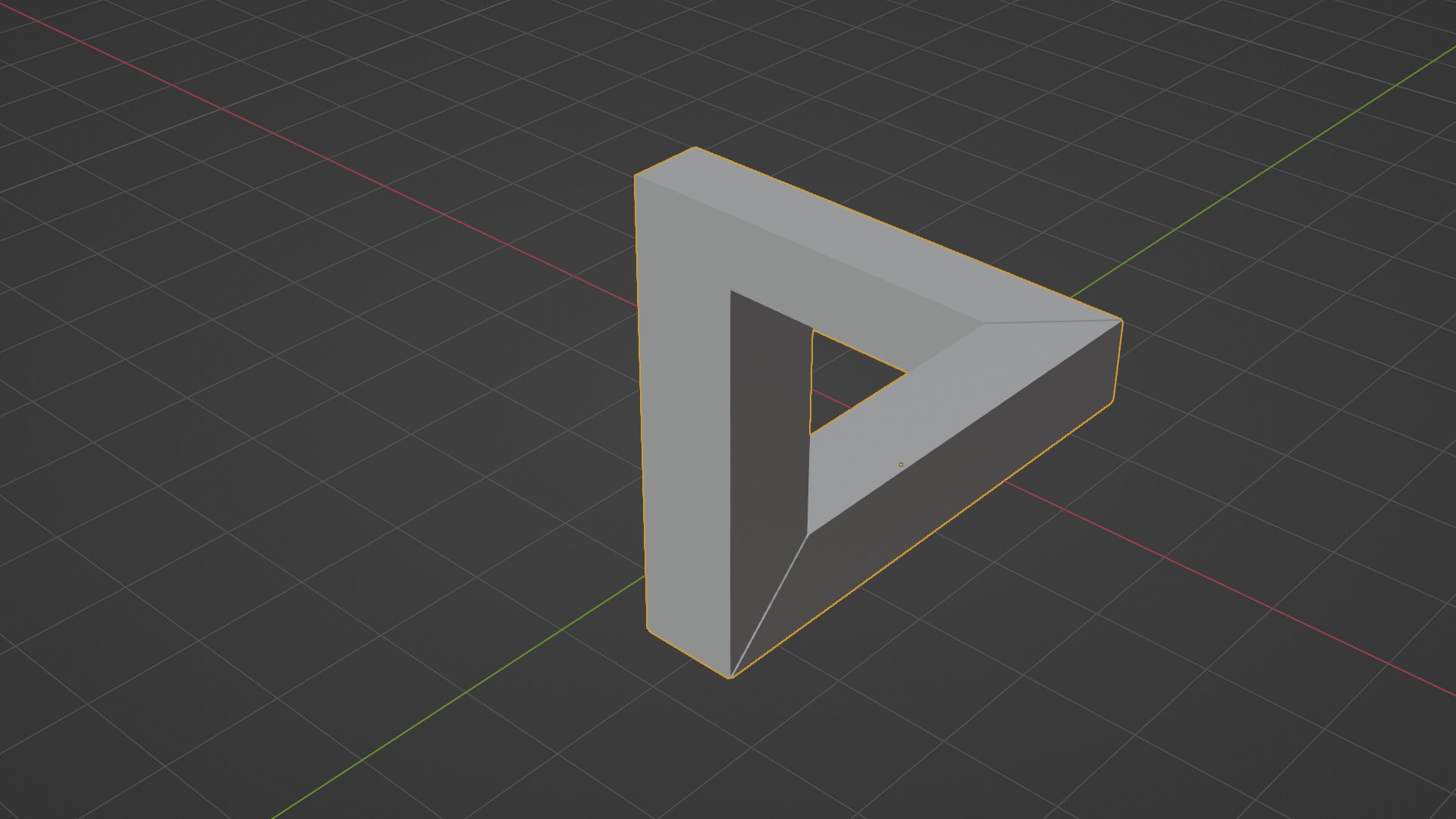 3D Model Penrose Triangle - TurboSquid 2180978