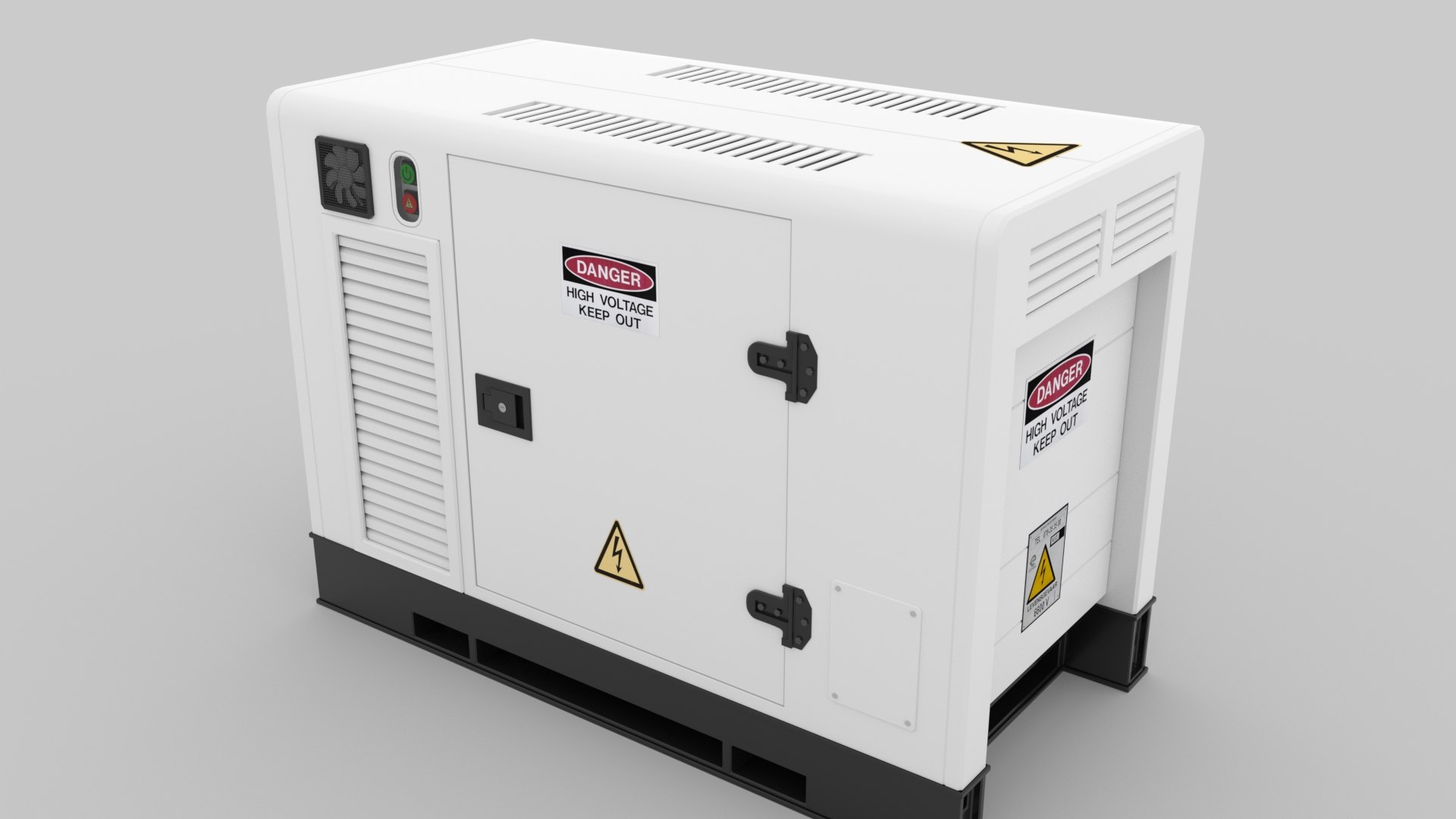 Power Generator 3D Model - TurboSquid 1532568