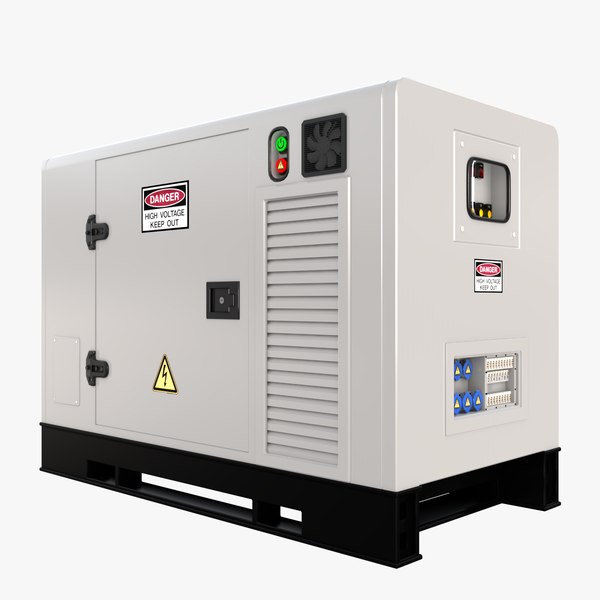 Power generator 3D model - TurboSquid 1532568