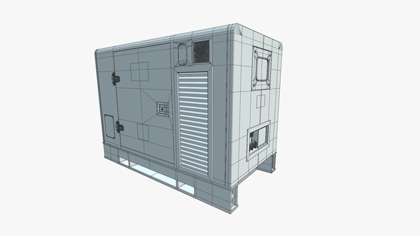 Power generator 3D model - TurboSquid 1532568