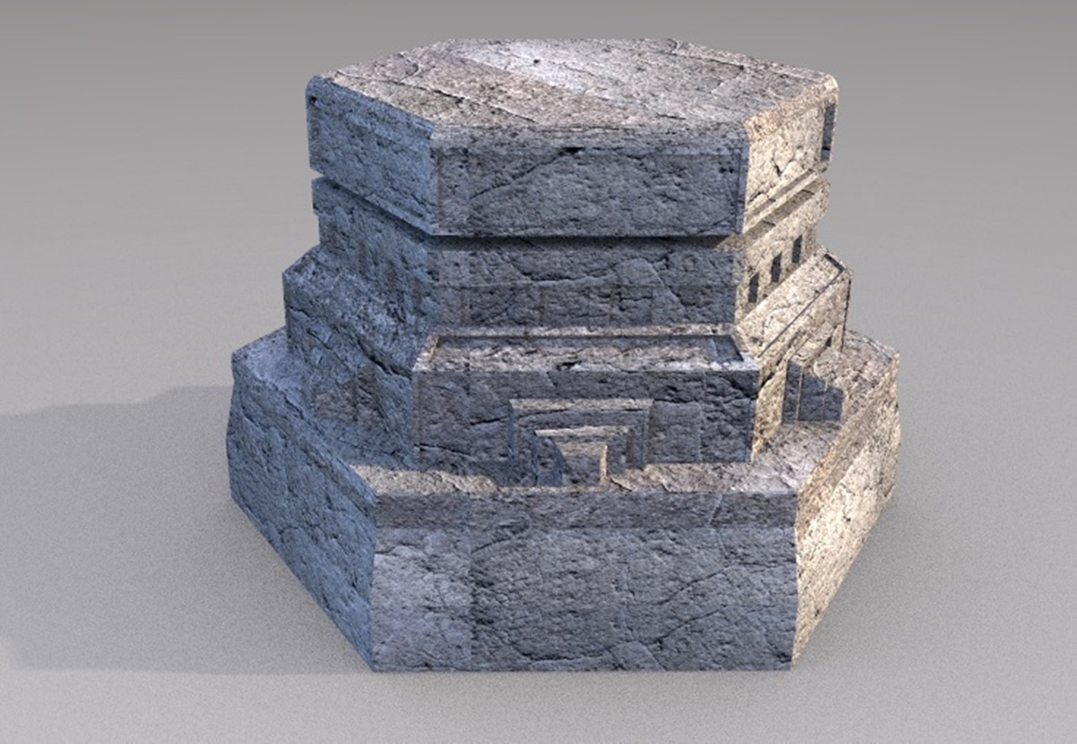 Pedestal Statue Sculpture Base 3D Model - TurboSquid 1878987