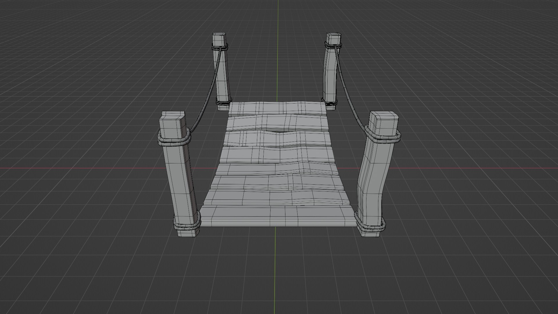 Cartoon Bridge 3D Model - TurboSquid 2017935