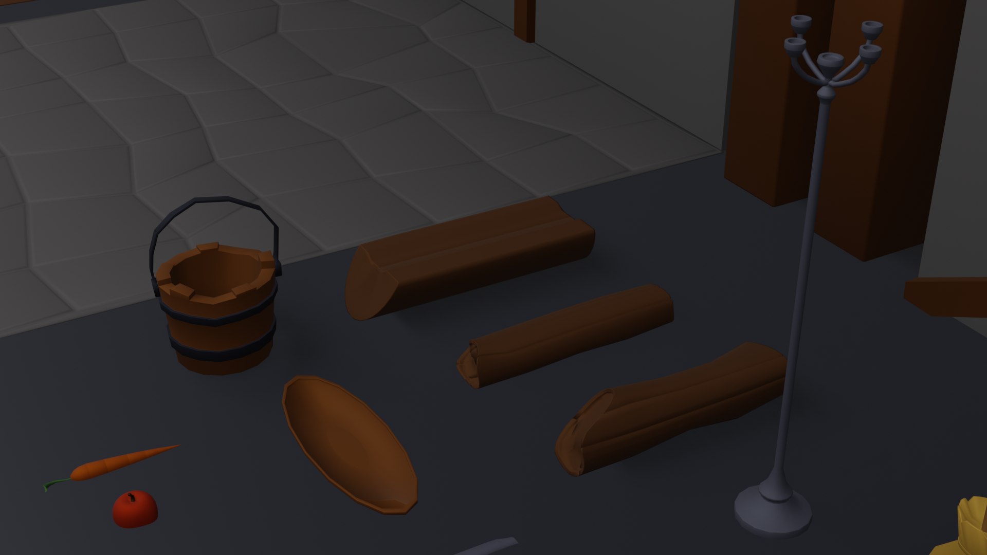 Old Kitchen Asset 3D Model - TurboSquid 1869683
