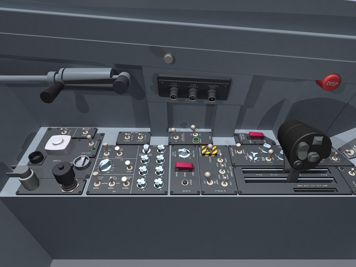3d Super Hornet Cockpit Fuselage