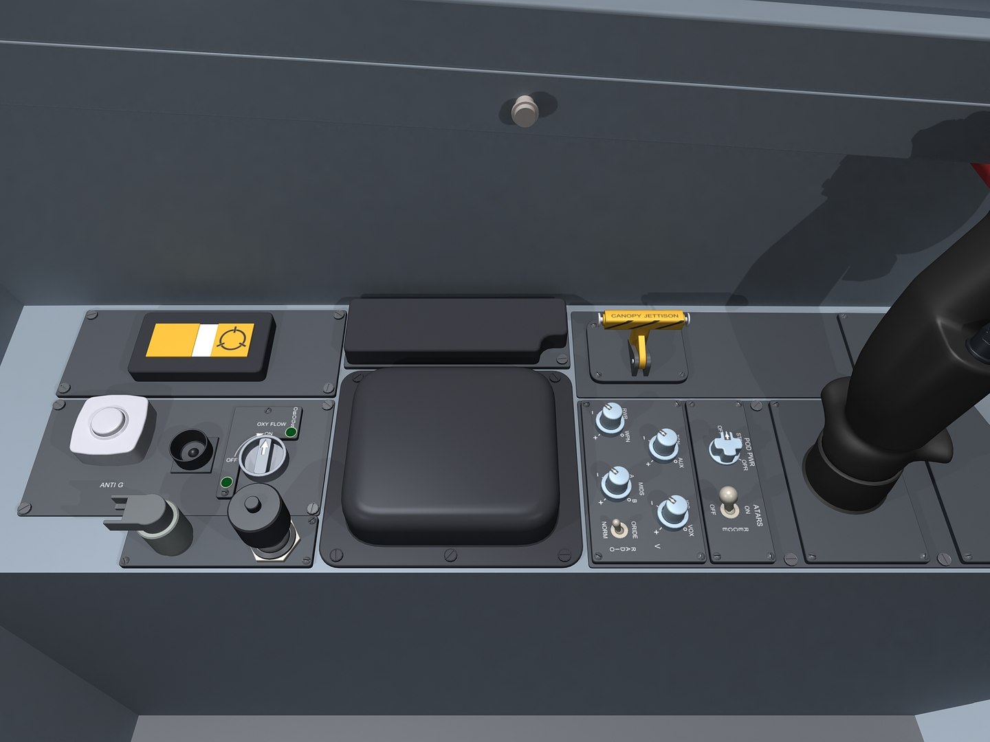 3d Super Hornet Cockpit Fuselage