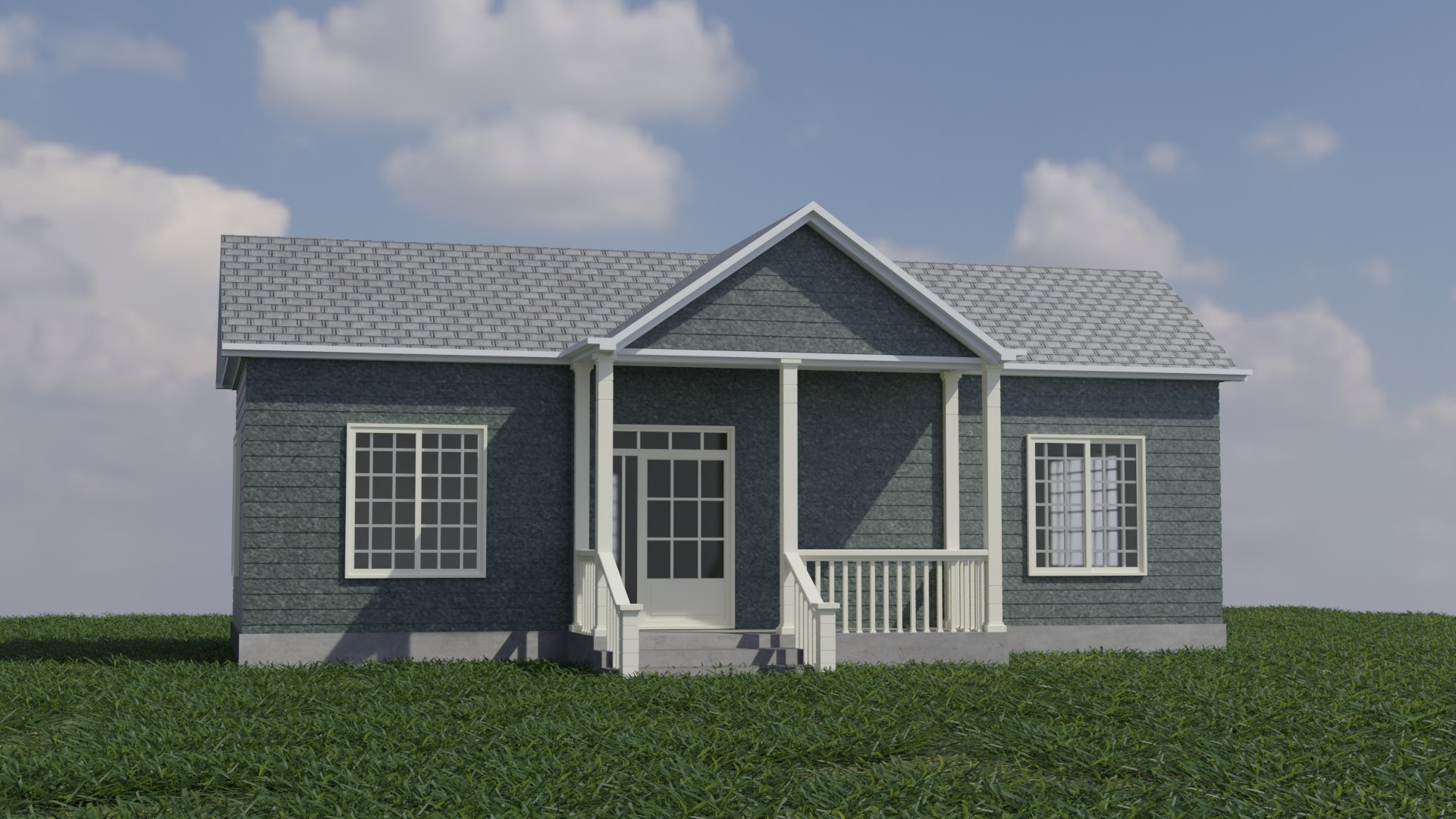 3D Simple House 005 Model - TurboSquid 2116188