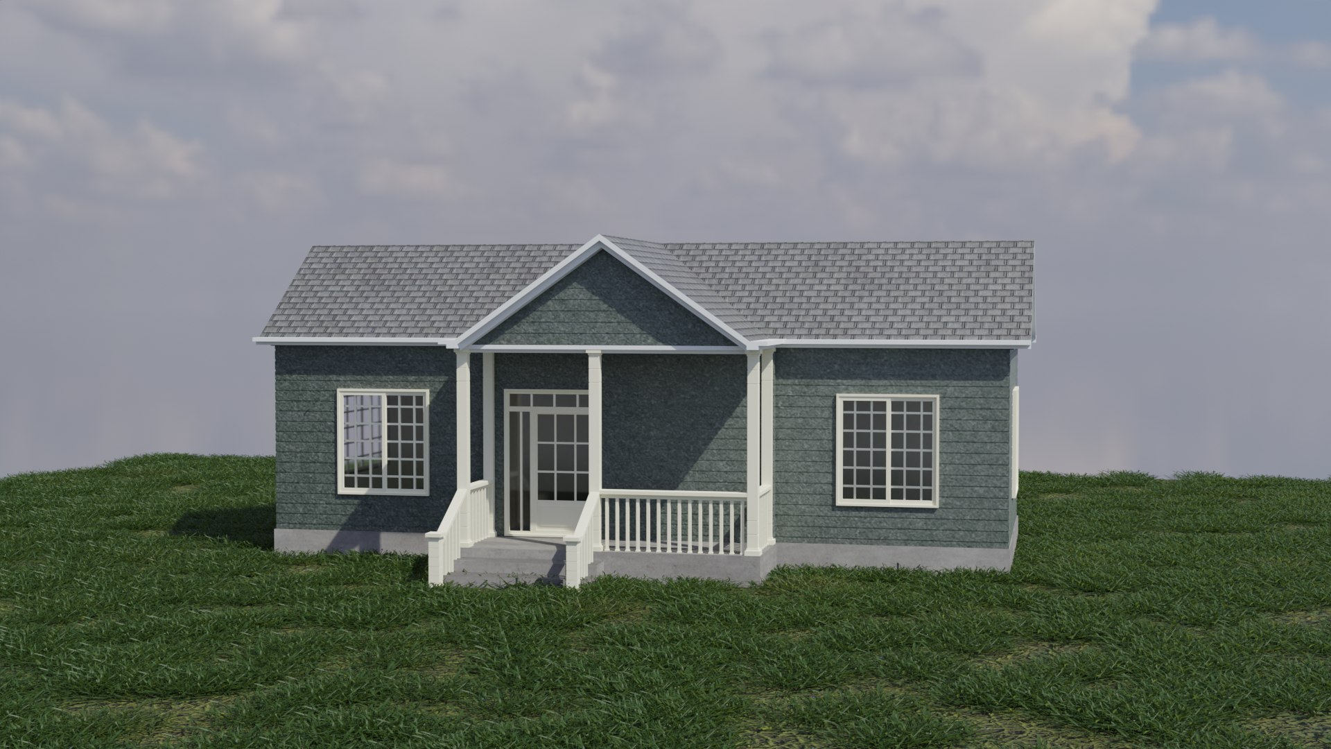3D Simple House 005 Model - TurboSquid 2116188