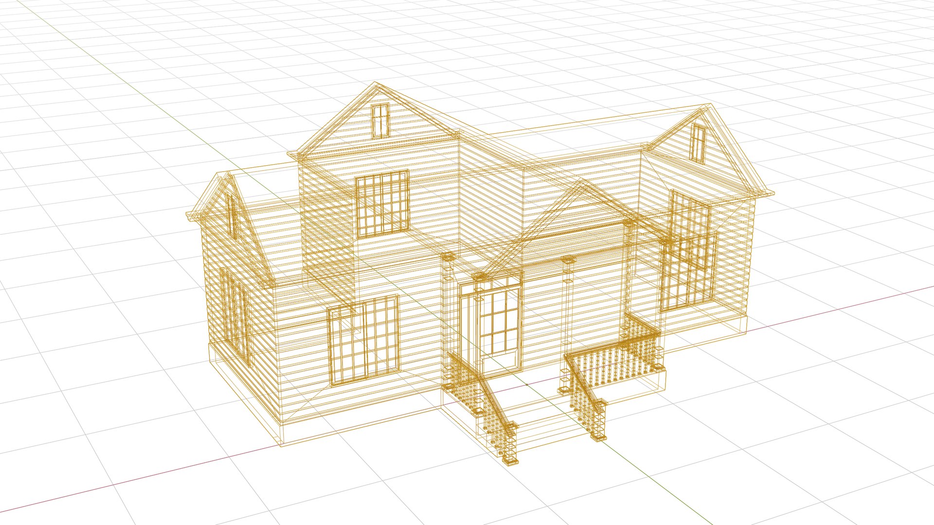 3D Simple House 005 Model - TurboSquid 2116188
