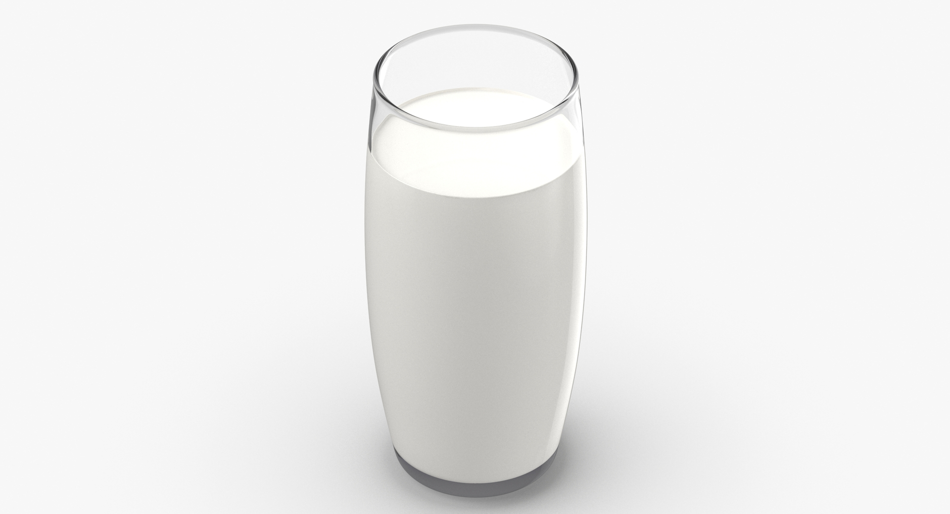 3D Glass Milk Model - TurboSquid 1436405