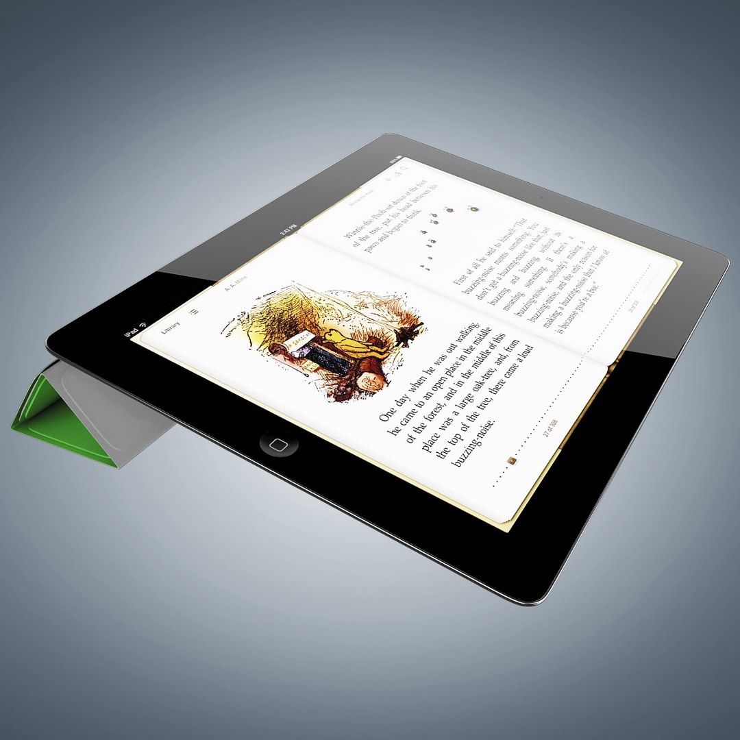 3d Realistic Apple Ipad