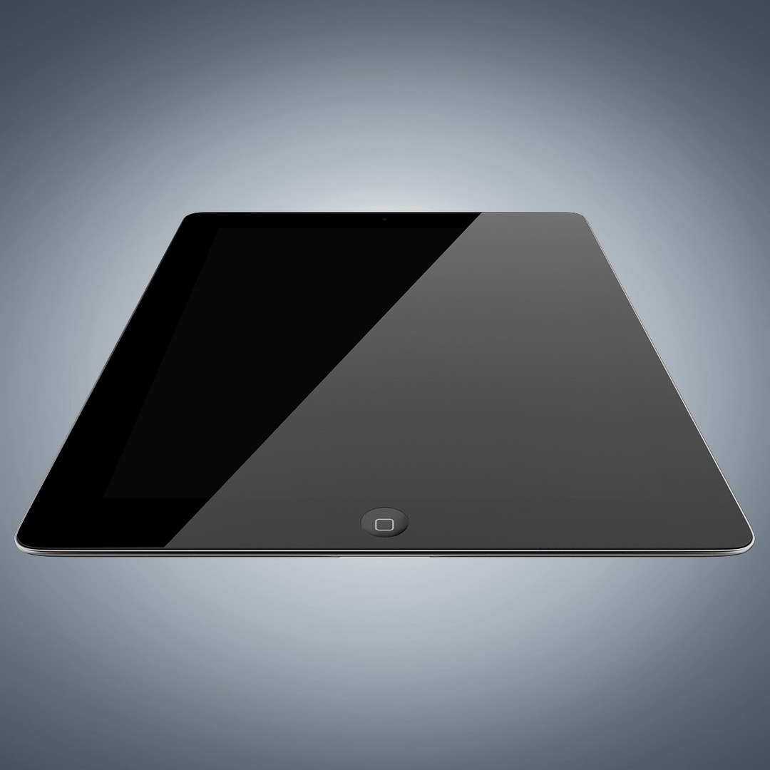 3d Realistic Apple Ipad