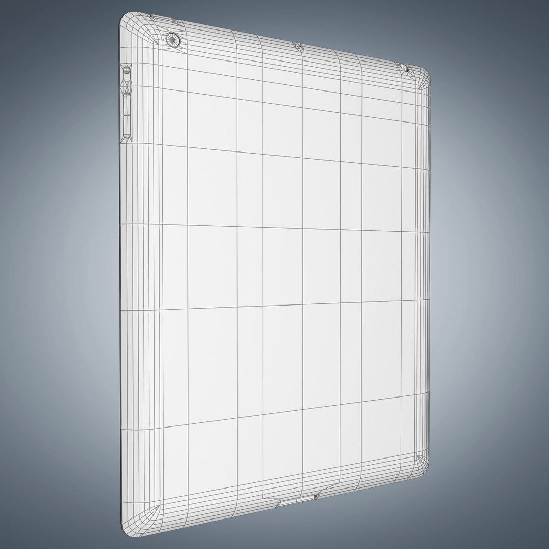 3d Realistic Apple Ipad