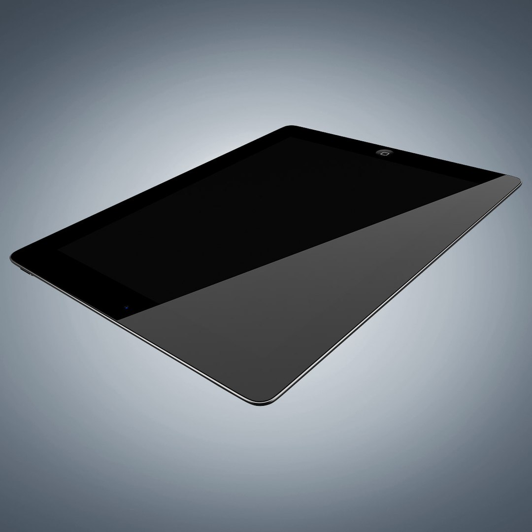 3d Realistic Apple Ipad