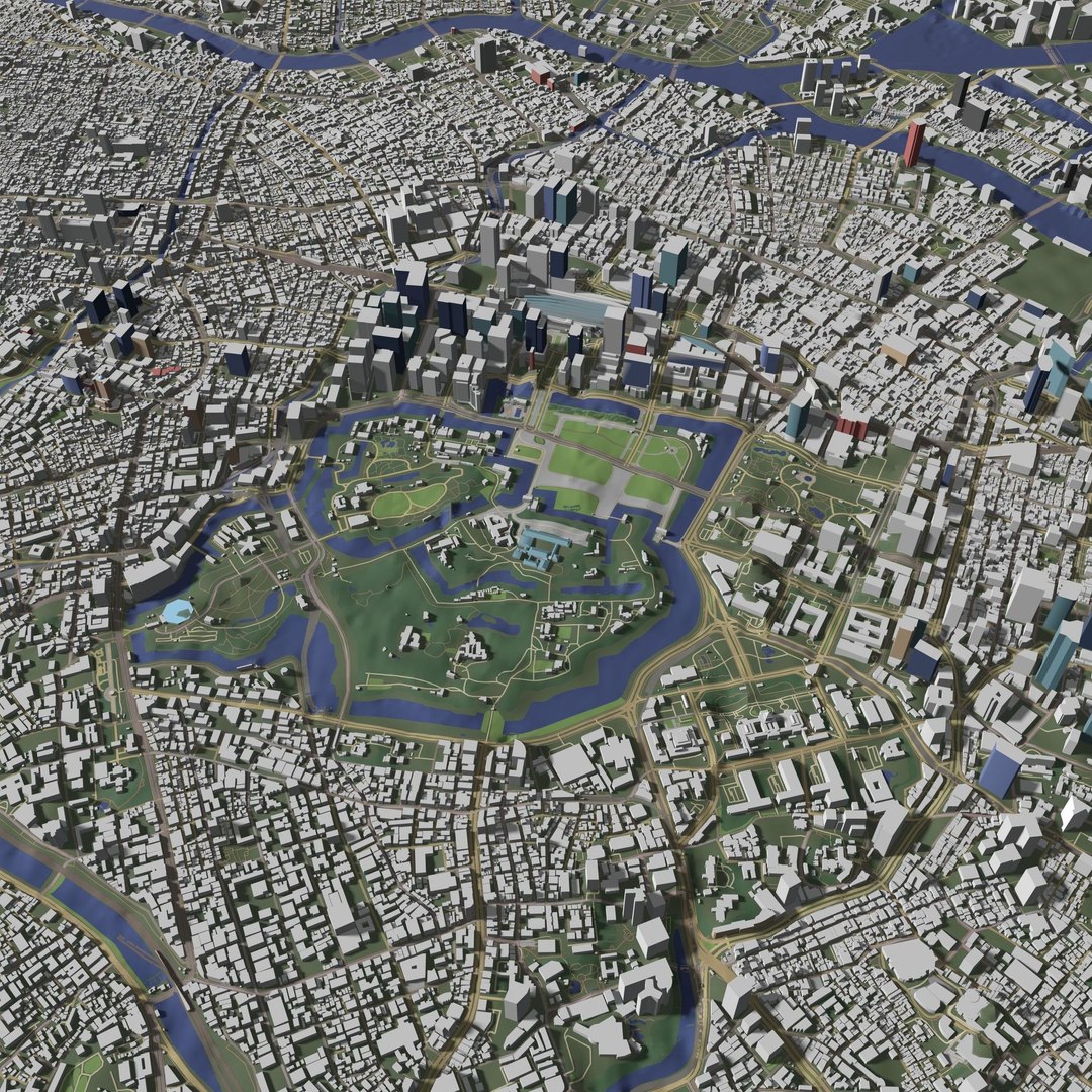 3D Tokyo Japan - City And Urban Model - TurboSquid 2215189