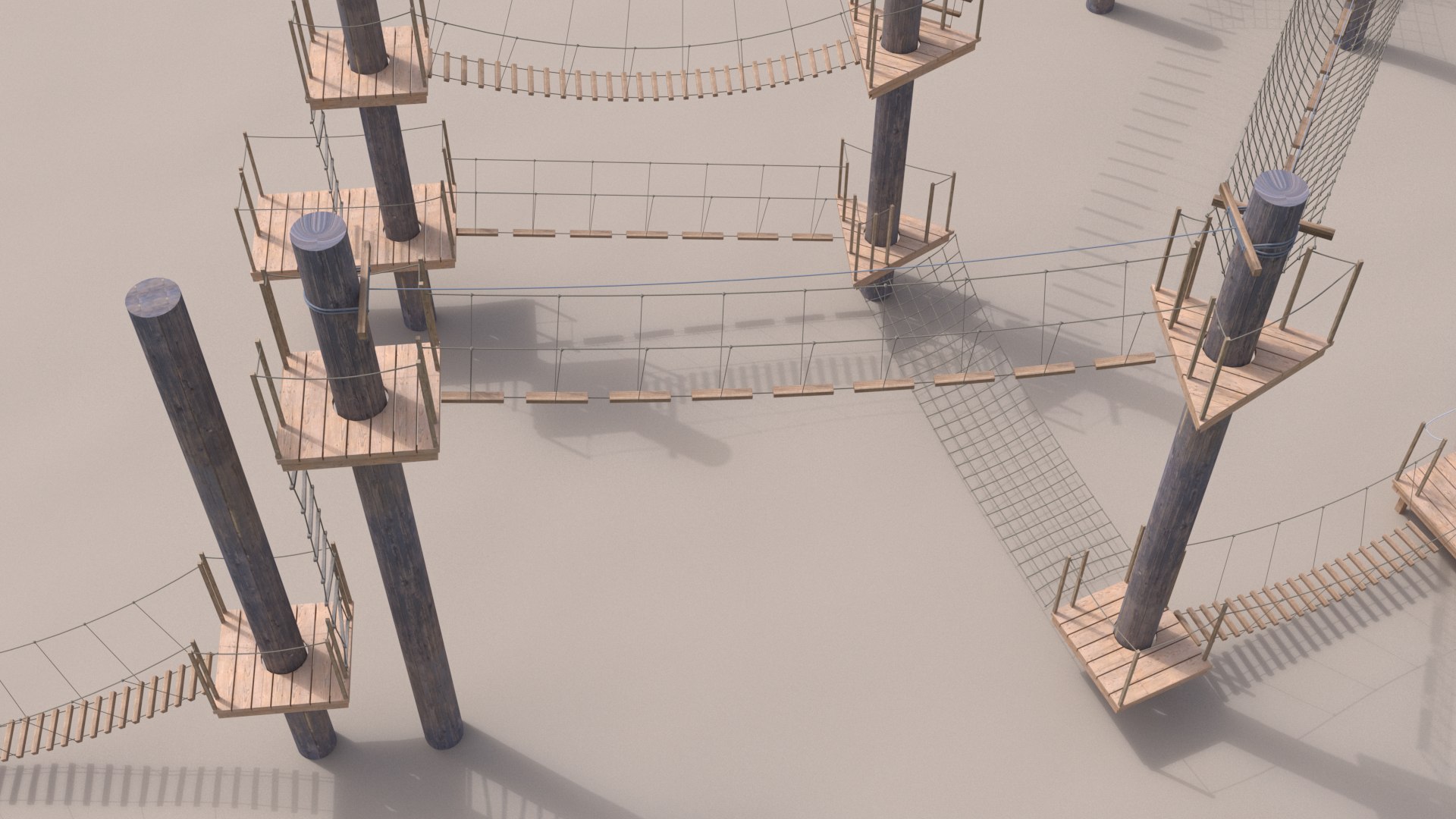 3D model adventure park - TurboSquid 1526736