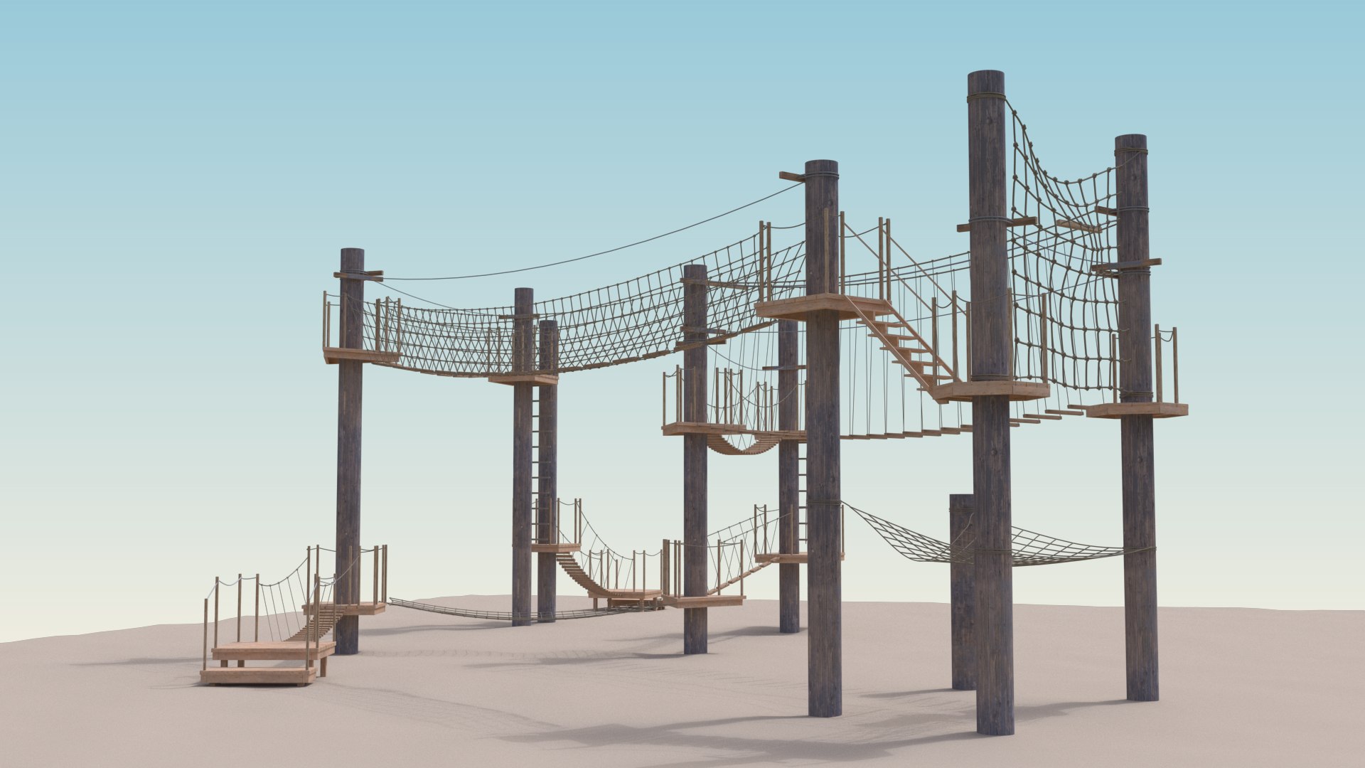 3D Model Adventure Park - TurboSquid 1526736