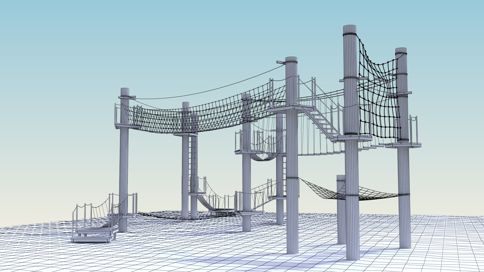 3D Model Adventure Park - TurboSquid 1526736