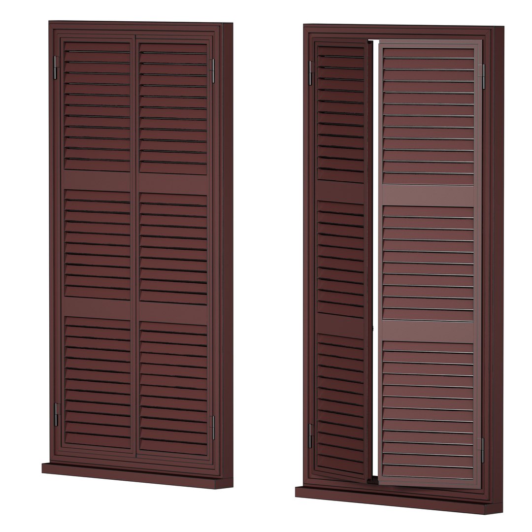 3D Model Metal Shutters And Blinds - TurboSquid 2251784