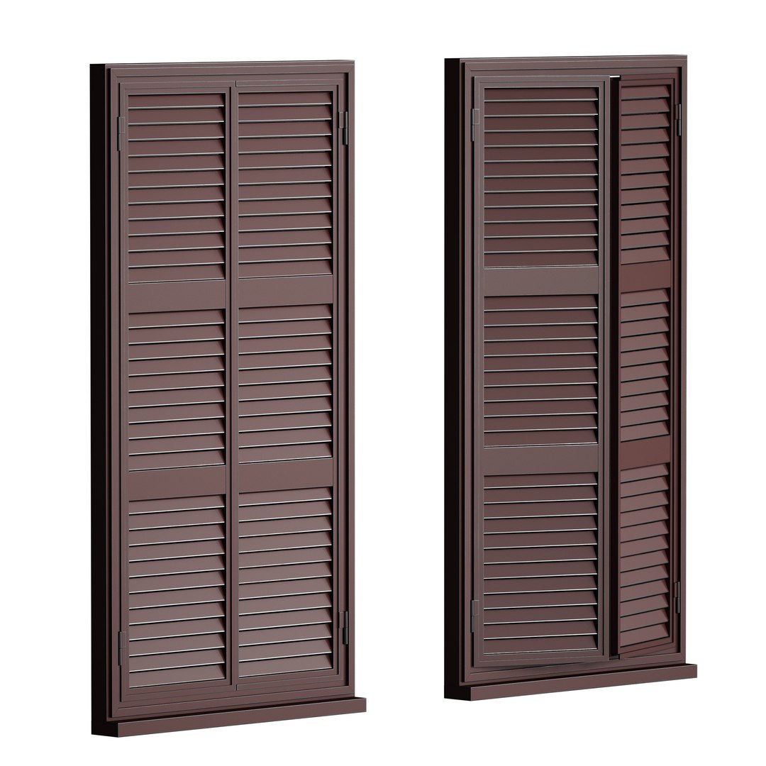 3D Model Metal Shutters And Blinds - TurboSquid 2251784