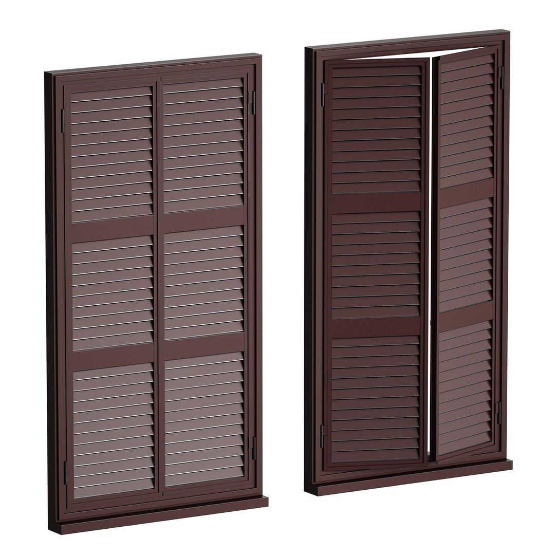 3D Model Metal Shutters And Blinds - TurboSquid 2251784