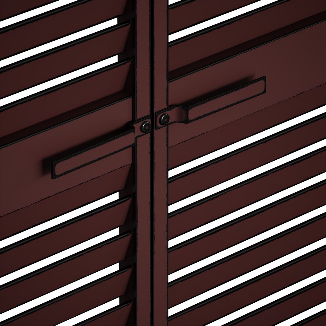 3D Model Metal Shutters And Blinds - TurboSquid 2251784
